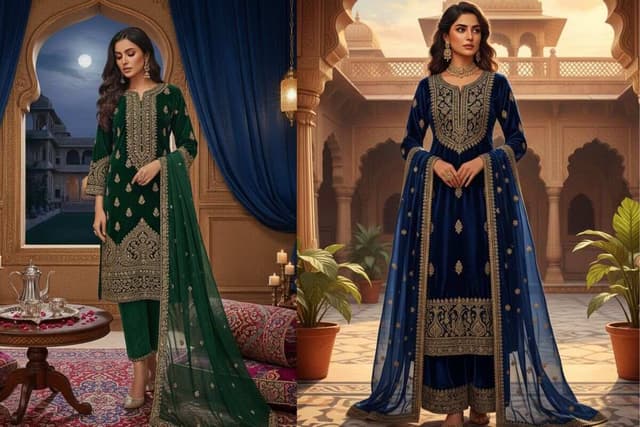 Suit Set Design: किसी भी खास मौके के लिए ढूंढ रही हैं परफेक्ट सूट सेट ...