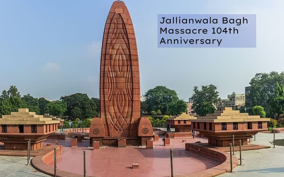 Jallianwala bagh massacre 104th year anniversary tragedy