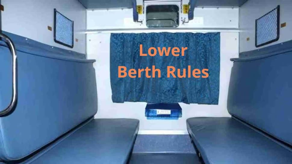 What the rule of lower berth know how to book train ticket