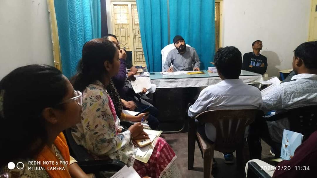 नवनियुक्त प्रखंड कृषि पदाधिकारियों को जीविका में दिया गया प्रशिक्षण