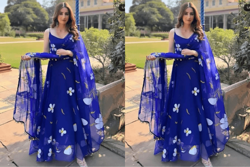Floral Anarkali Suit Designs: गर्मियों में भी बरकरार रहेगा आपका स्टाइल ...