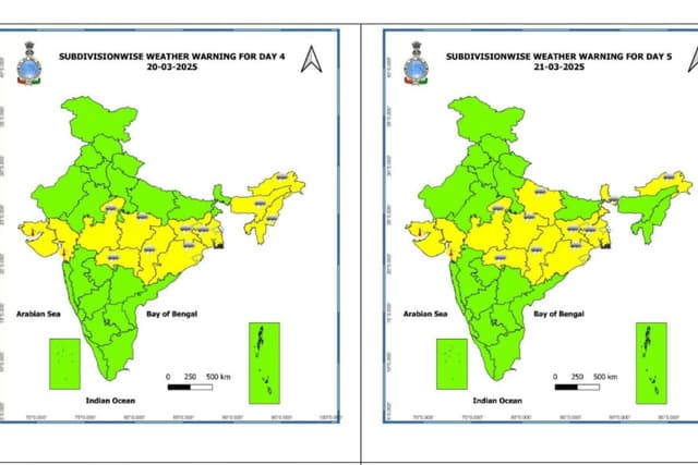 Heavy Rain Alert: अगले 5 दिन कई राज्यों में भारी बारिश-आंधी और तूफान का ...