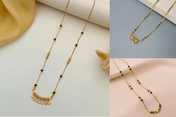 Latest Modern Mangalsutra Design: मंगलसूत्र के लेटेस्ट डिजाइन- अब छोटे ...