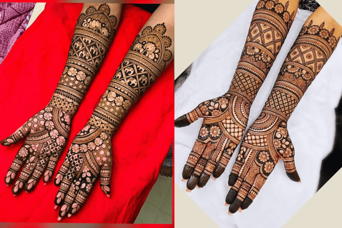 Latest Mehndi Design for Bride Full Hand: दुल्हन के लिए ट्रेंड में हैं ...