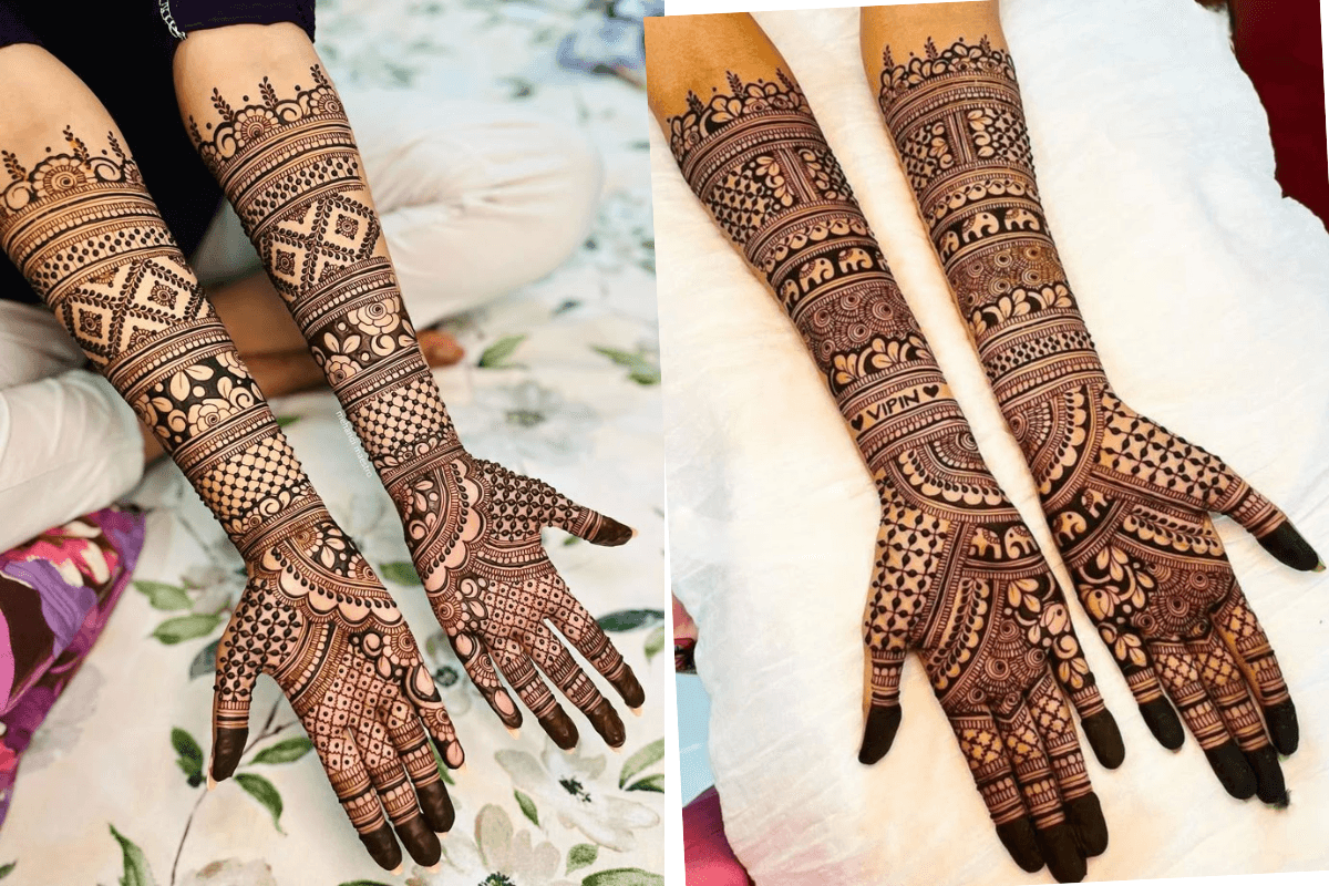 Latest Mehndi Design for Bride Full Hand: दुल्हन के लिए ट्रेंड में हैं ...