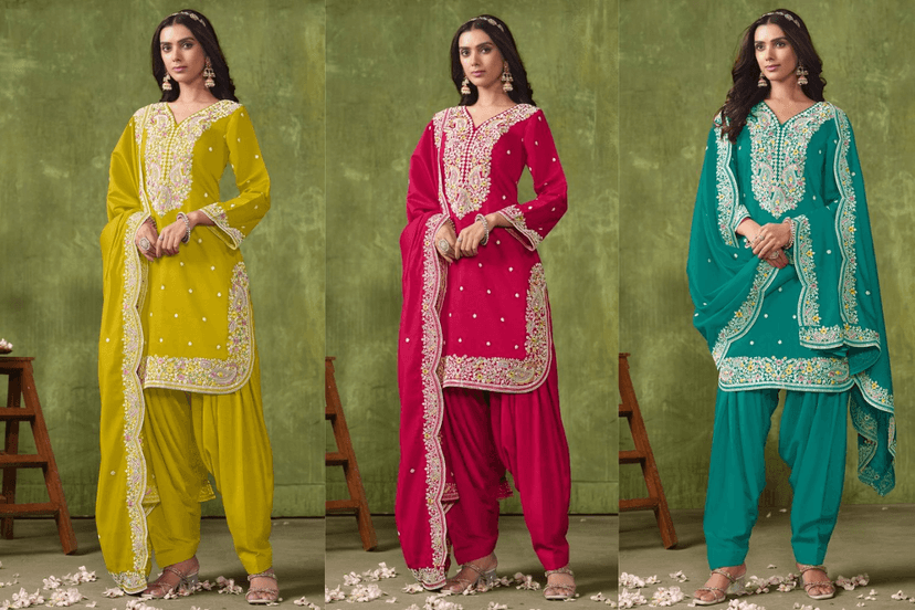 Latest Punjabi Suit Design | Vaisakhi 2025: वैशाखी 2025 पर पहनें ये ...