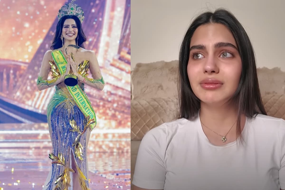 Rachel Gupta ने रोते हुए लौटाया 'मिस ग्रैंड इंटरनेशनल 2024' का ताज ...
