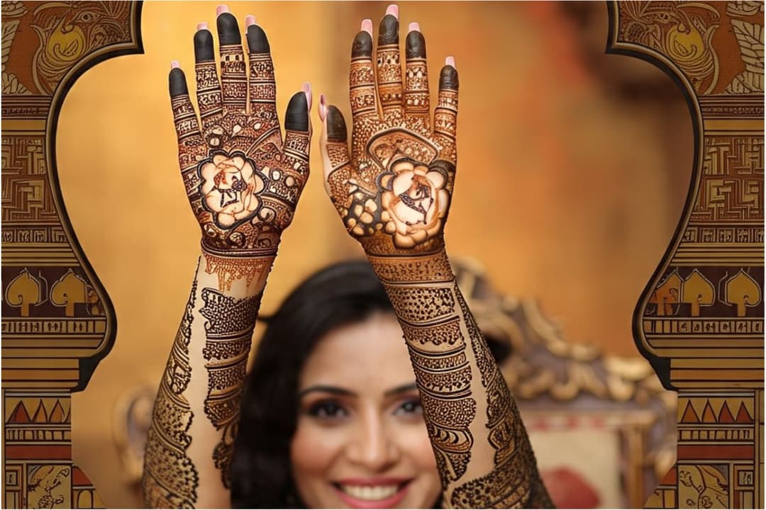 Latest Bridal Full Hand Mehndi Design 2025: प्यार की महक लिए इन खूबसूरत ...