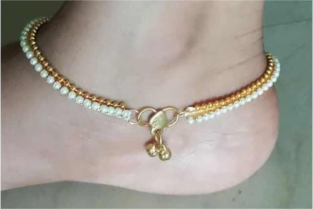 Trending Payal Designs: ना सोना ना चांदी,अब पहने मोती के पायल,आपके लुक ...