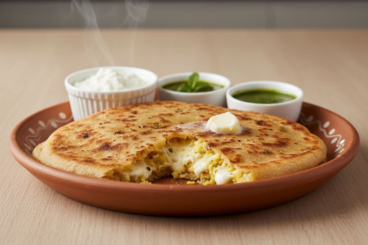 Gobi Cheese Paratha:10 मिनट में तैयार करें गरमा-गरम गोभी चीज पराठा ...