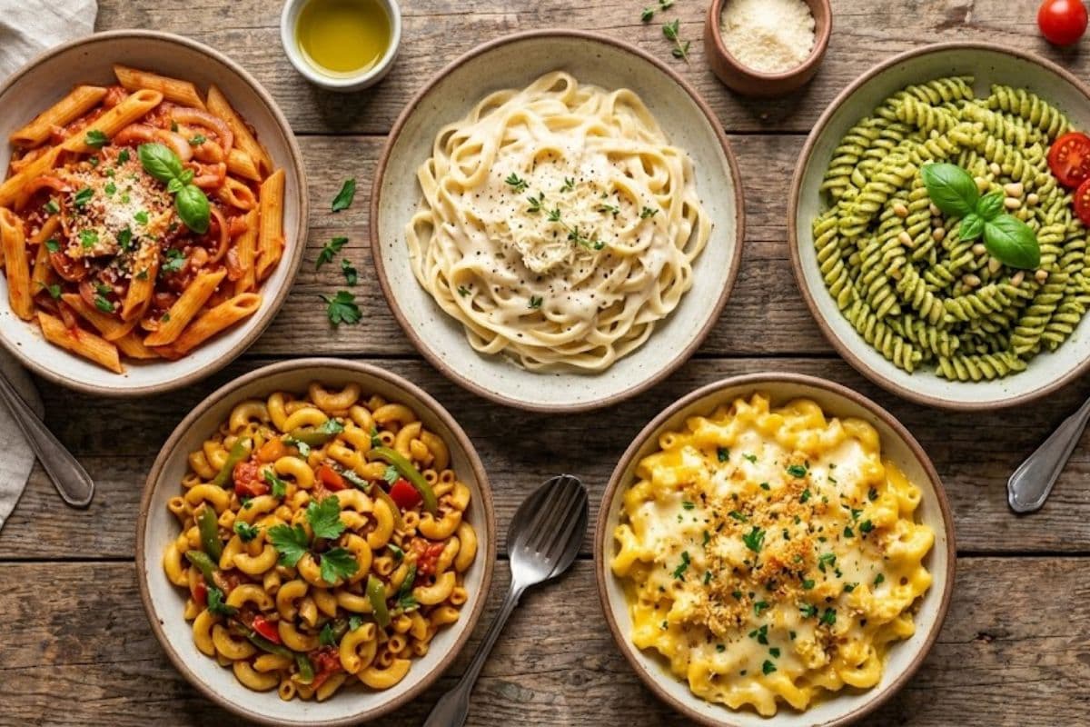 5 Types Of Pasta Recipe: घर पर बनाइए 5 तरह के स्वादिष्ट पास्ता, शेफ ...