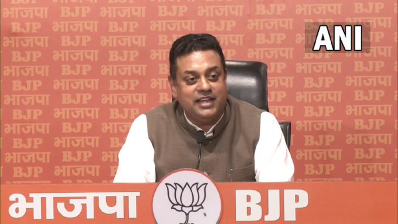 BJP Leader Sambit Patra PC Rahul Gandhi Congress Meeting