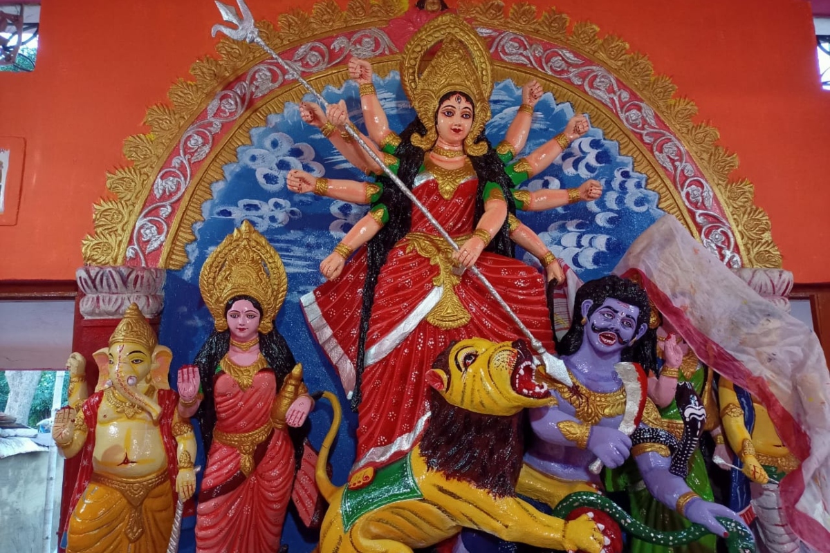 Forest form of Maa Durga worshiped in Bagraidih of Kharsawan