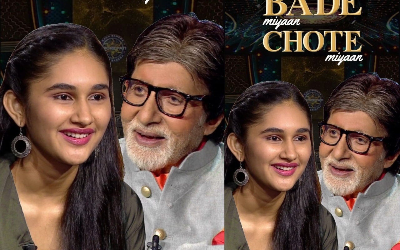 KBC 15 contestant Dhimahi Trivedi Scolds Amitabh Bachchan