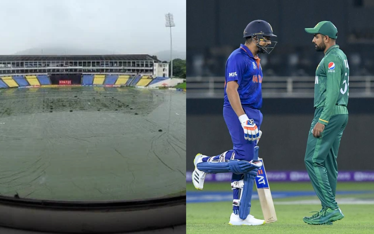Ind vs Pak weather report what happen if match abandon