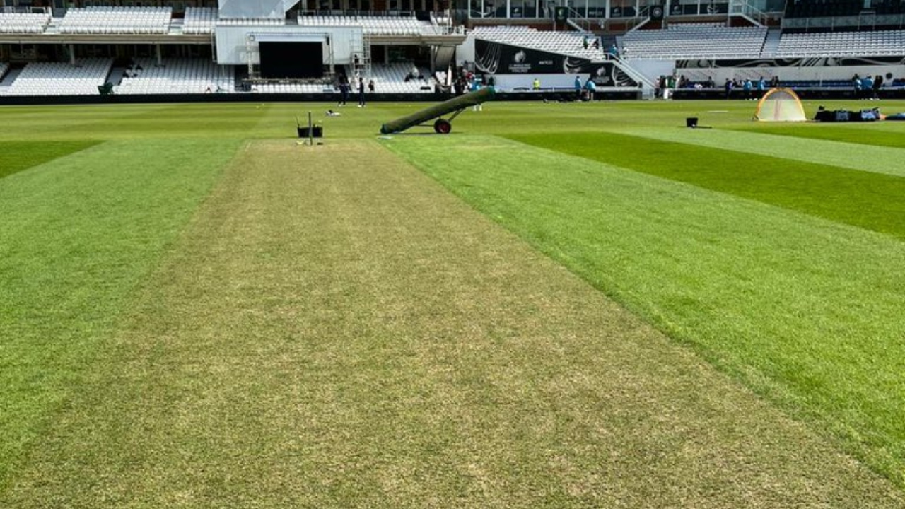 Two Days Before WTC Final This Is How The Oval Pitch