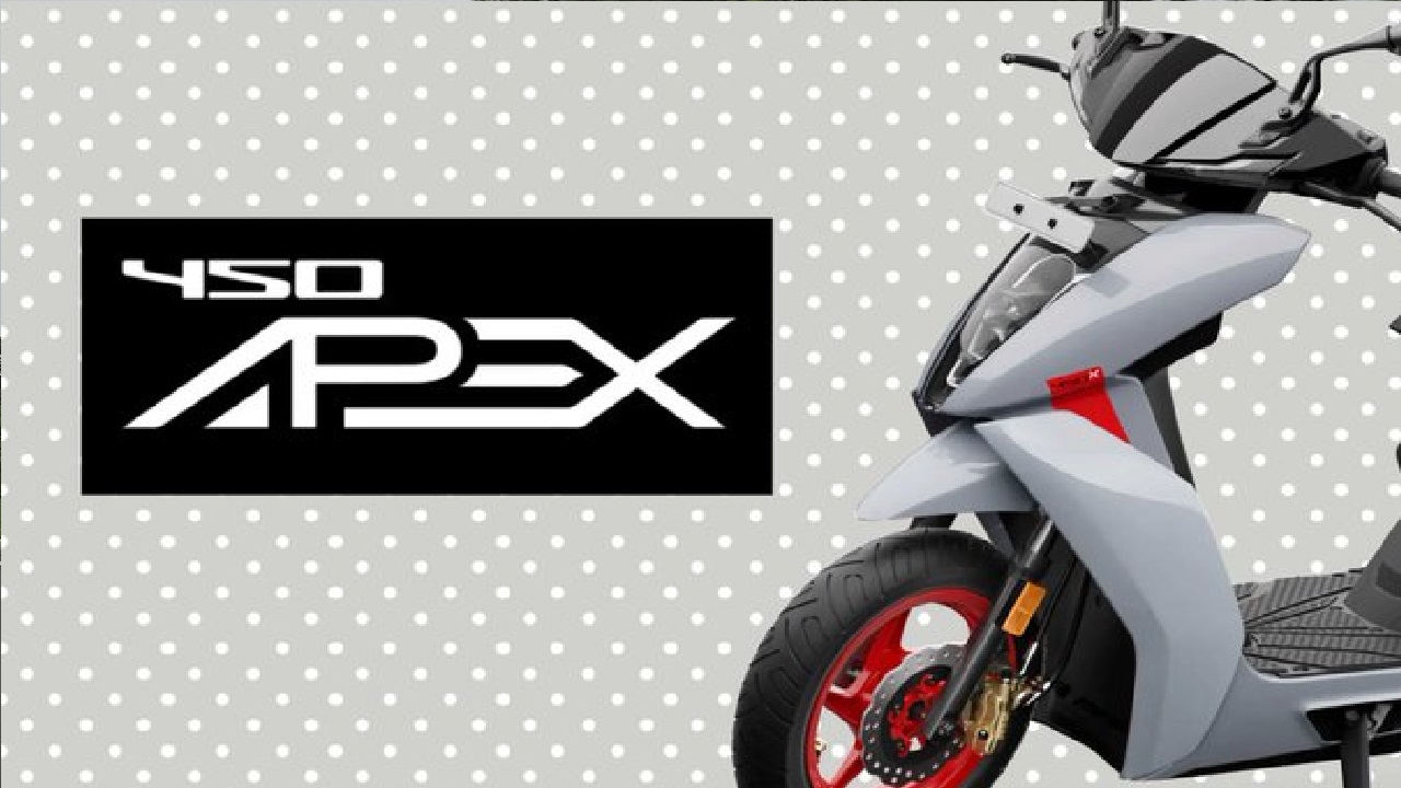 Ather energy teaser released of 450 apex