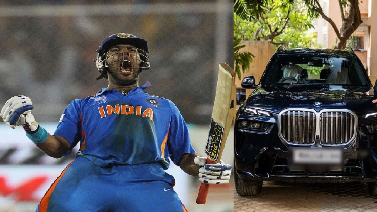 How many cars does Yuvraj Singh have