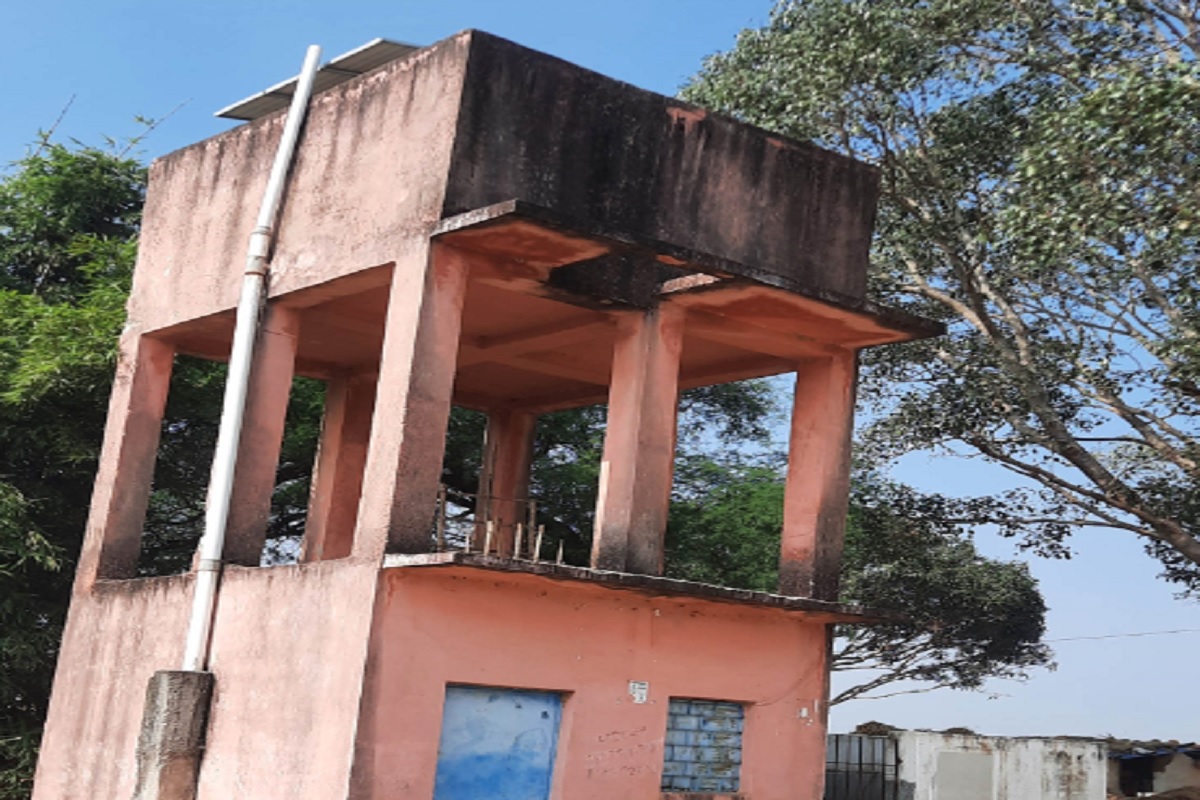 Water tower bad water crisis in Balhada since last two month