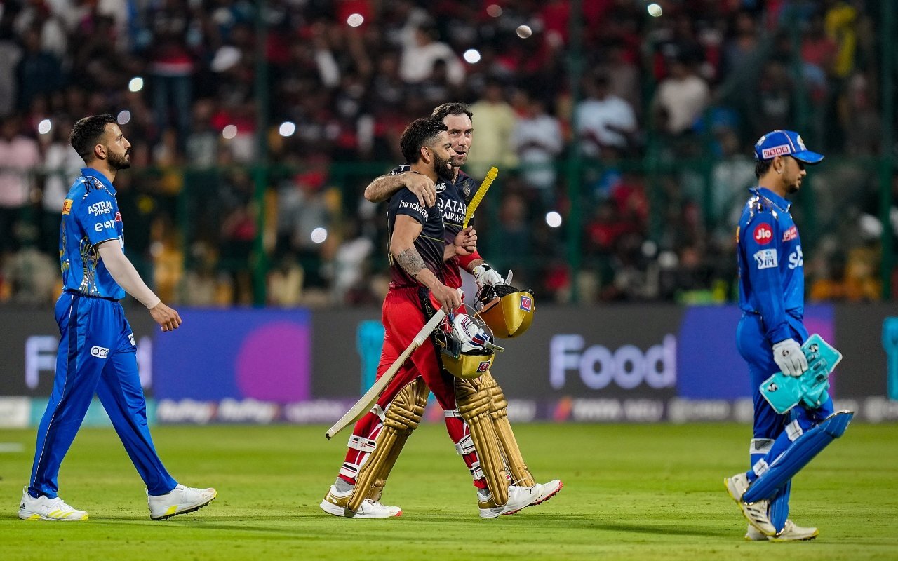 mumbai indians vs royal challengers bangalore match today