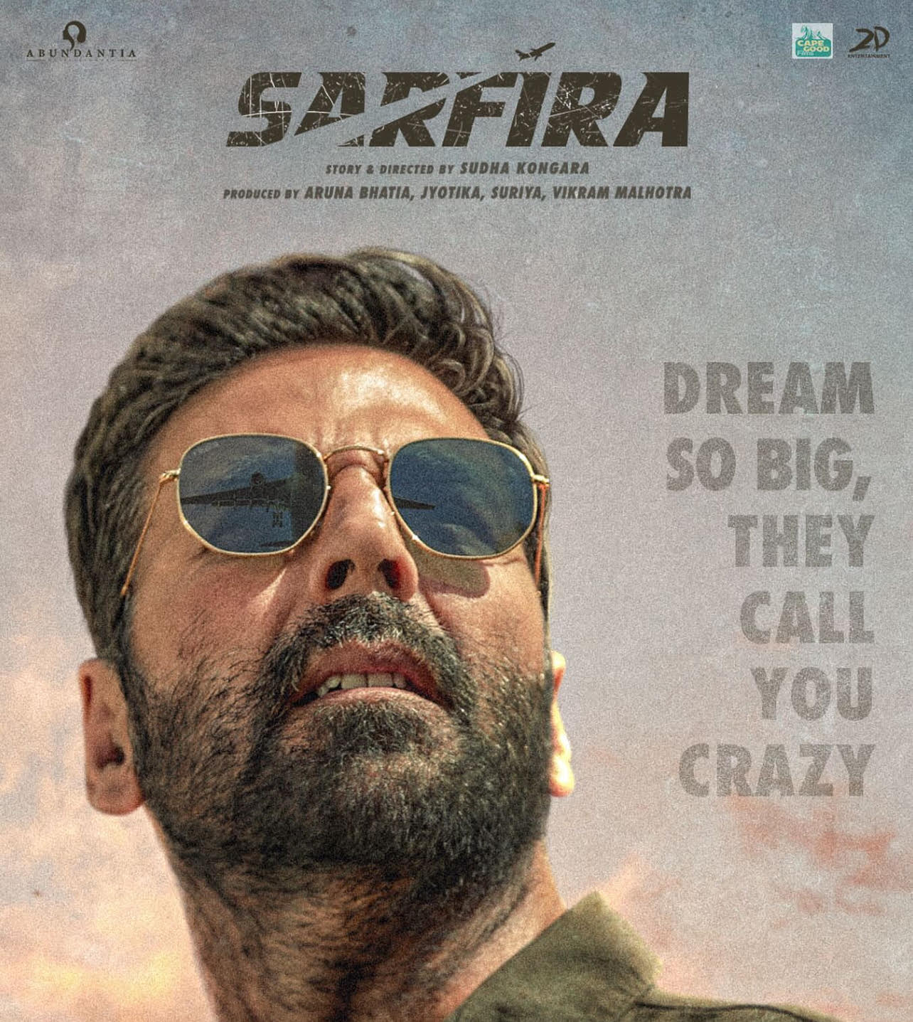 sarfira movie review अक्षय कुमार की इस विमान की यात्रा है सुखद ..अगर ...