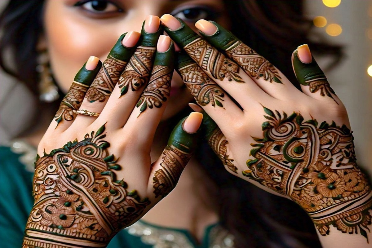 Colorful Mehendi trends: रक्षाबंधन पर हाथों की शोभा बढ़ाएं, रंगीन ...